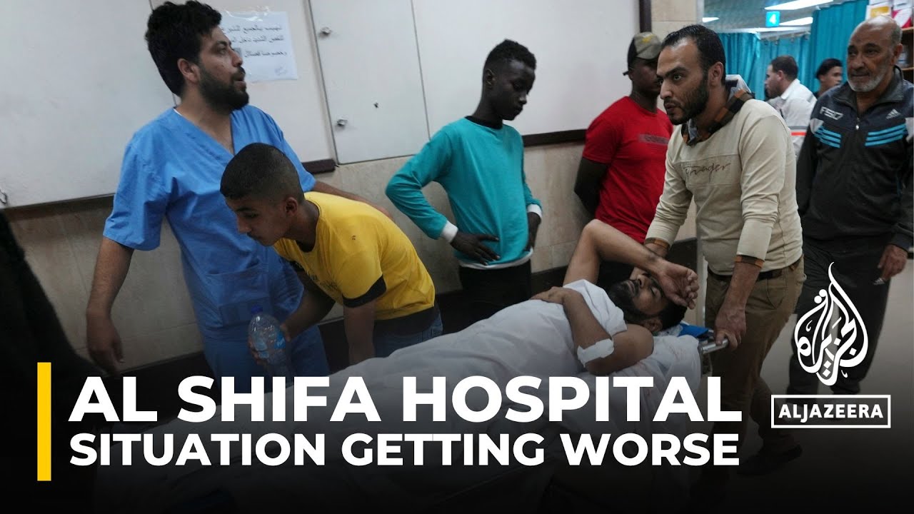 Al Shifa hospital surgeon says hospital is not safe but no one is able ...