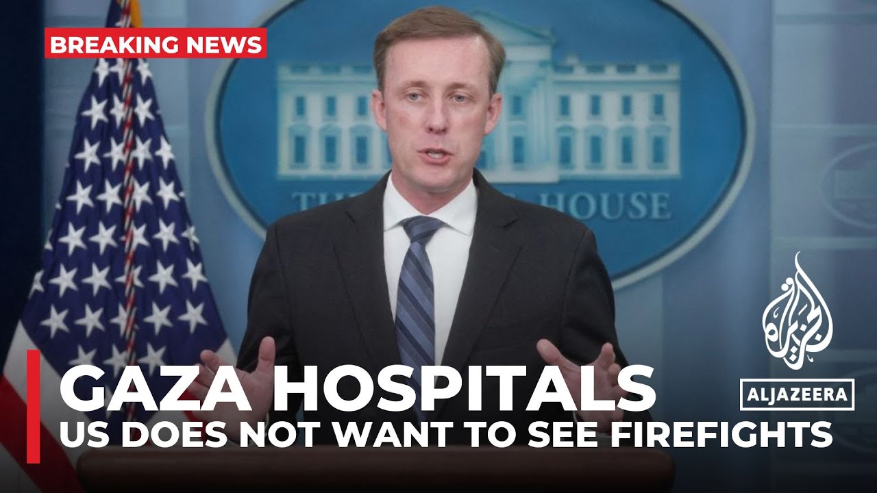 US does not want to see firefights in Gaza hospitals: Report - The ...