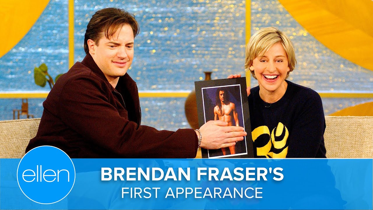 Brendan Fraser's First Appearance on 'Ellen' - The Global Herald