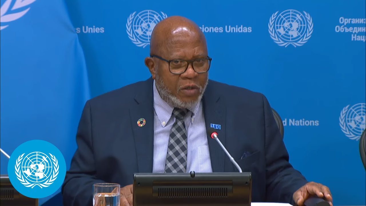 UNGA 78 President on the Climate Crisis on COP28 | Press Conference ...