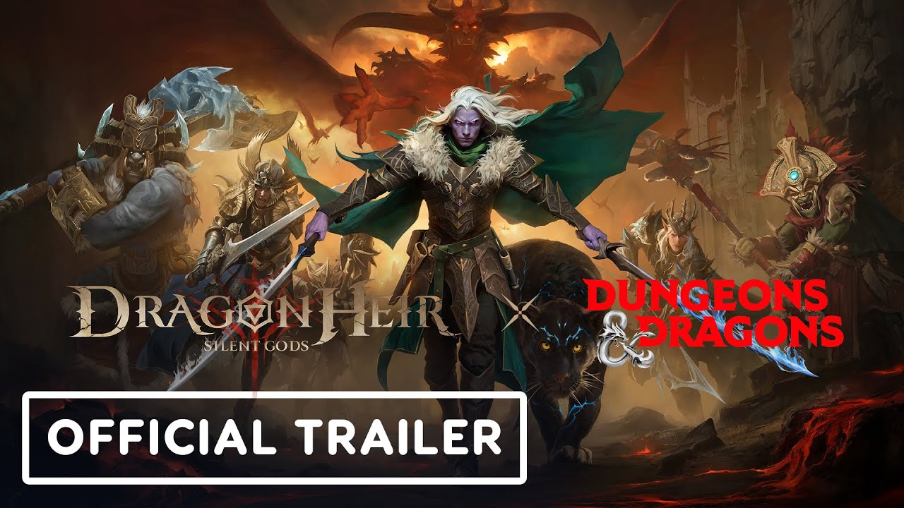 Dragonheir X Dungeons & Dragons - Official Drizzt Do‘Urden Trailer ...