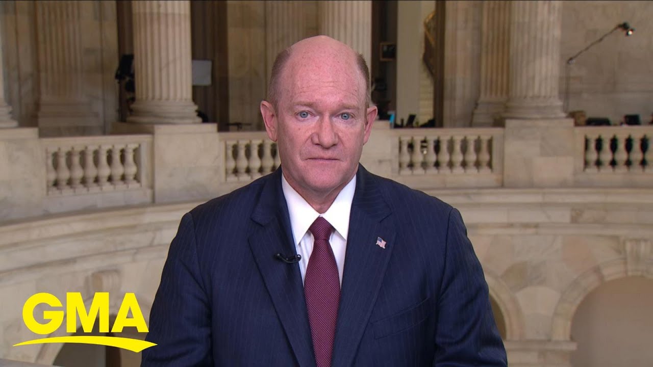 Sen. Chris Coons reacts to the latest developments in Israel-Hamas war ...