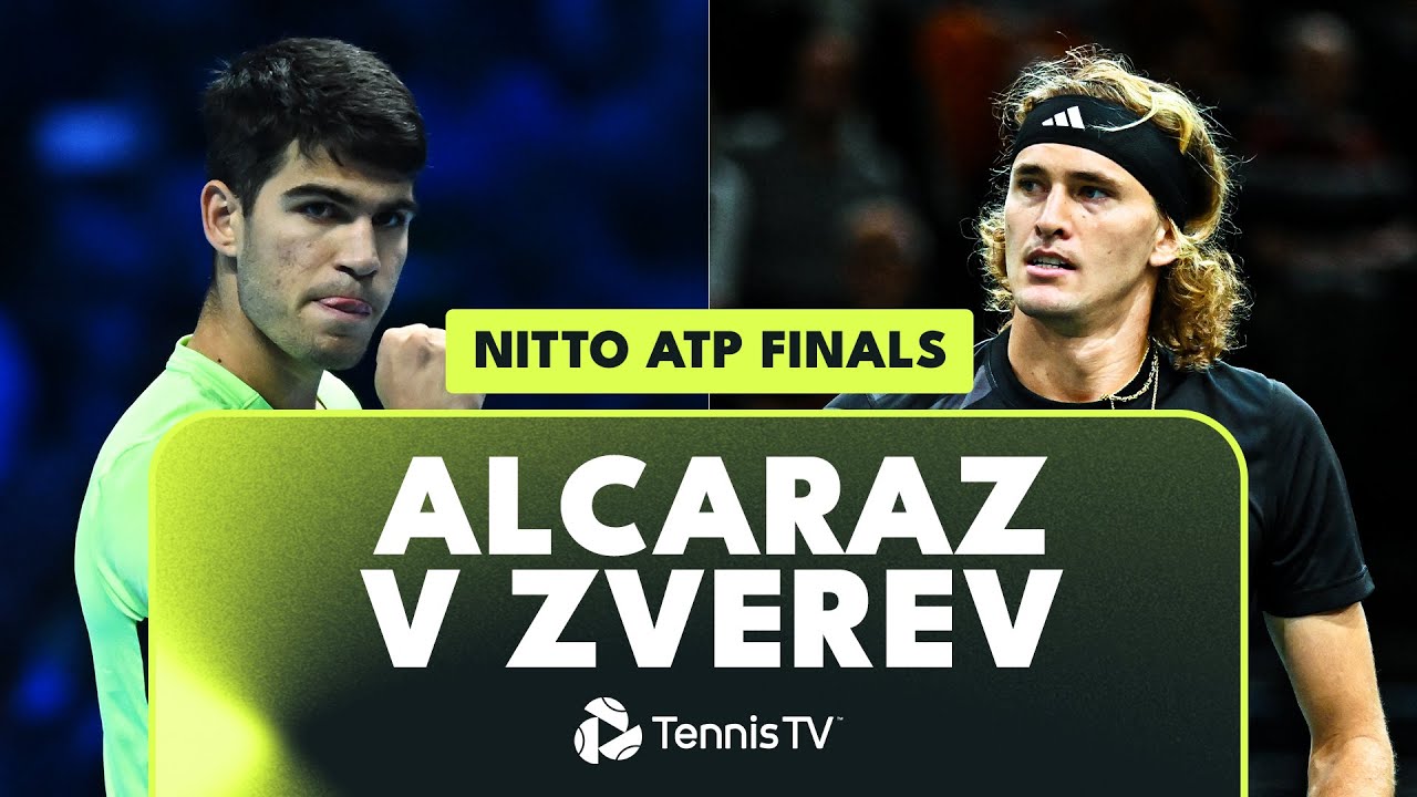 Carlos Alcaraz vs Alexander Zverev Match Highlights | Nitto ATP Finals 2023 - The Global Herald