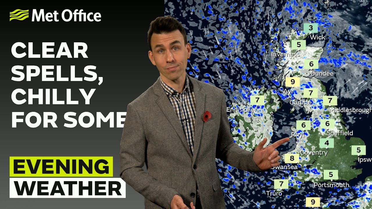 06/11/23 – Further showers for some – Evening Weather Forecast UK – Met ...