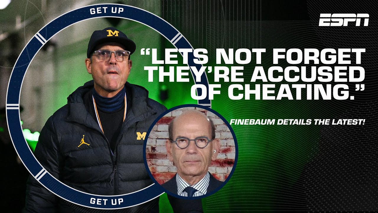 'Michigan was accused of CHEATING! Let's not FORGET that' - Finebaum ...