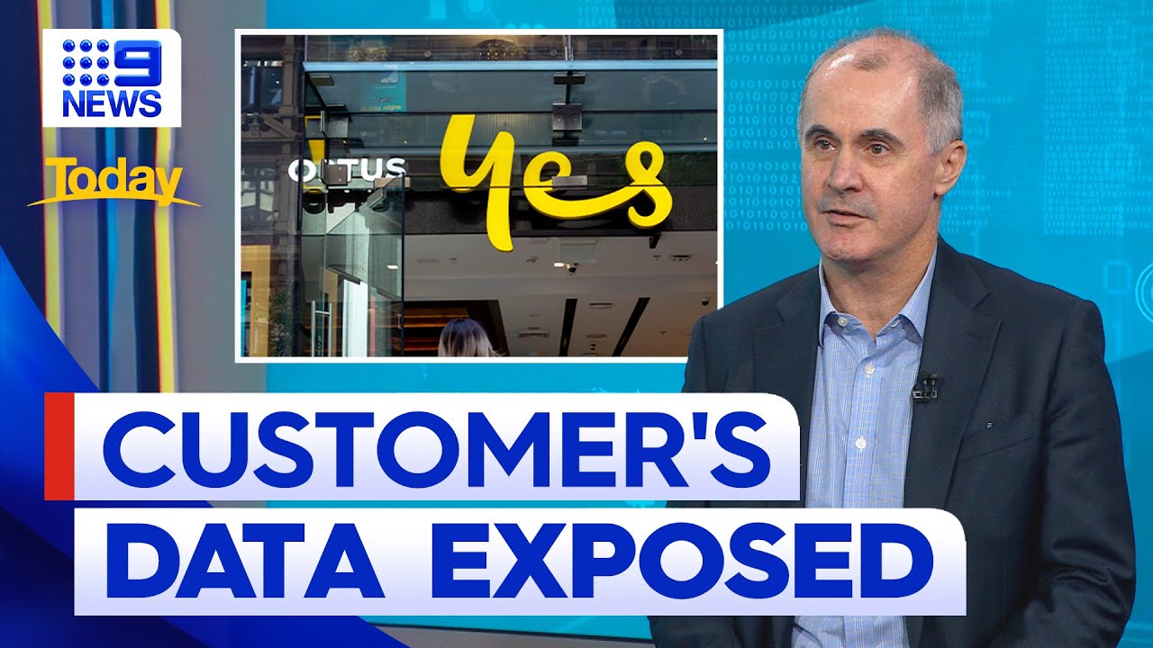 Optus’ security blunder leaves customer's details exposed | 9 News ...