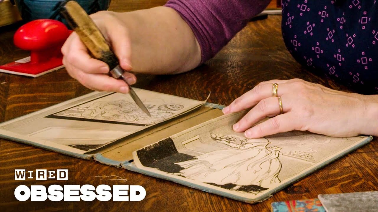 Why This Woman Deconstructs Antique Books To Save Them | Obsessed ...