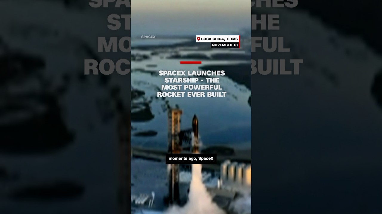 SpaceX launches Starship - the most powerful rocket ever built - The ...