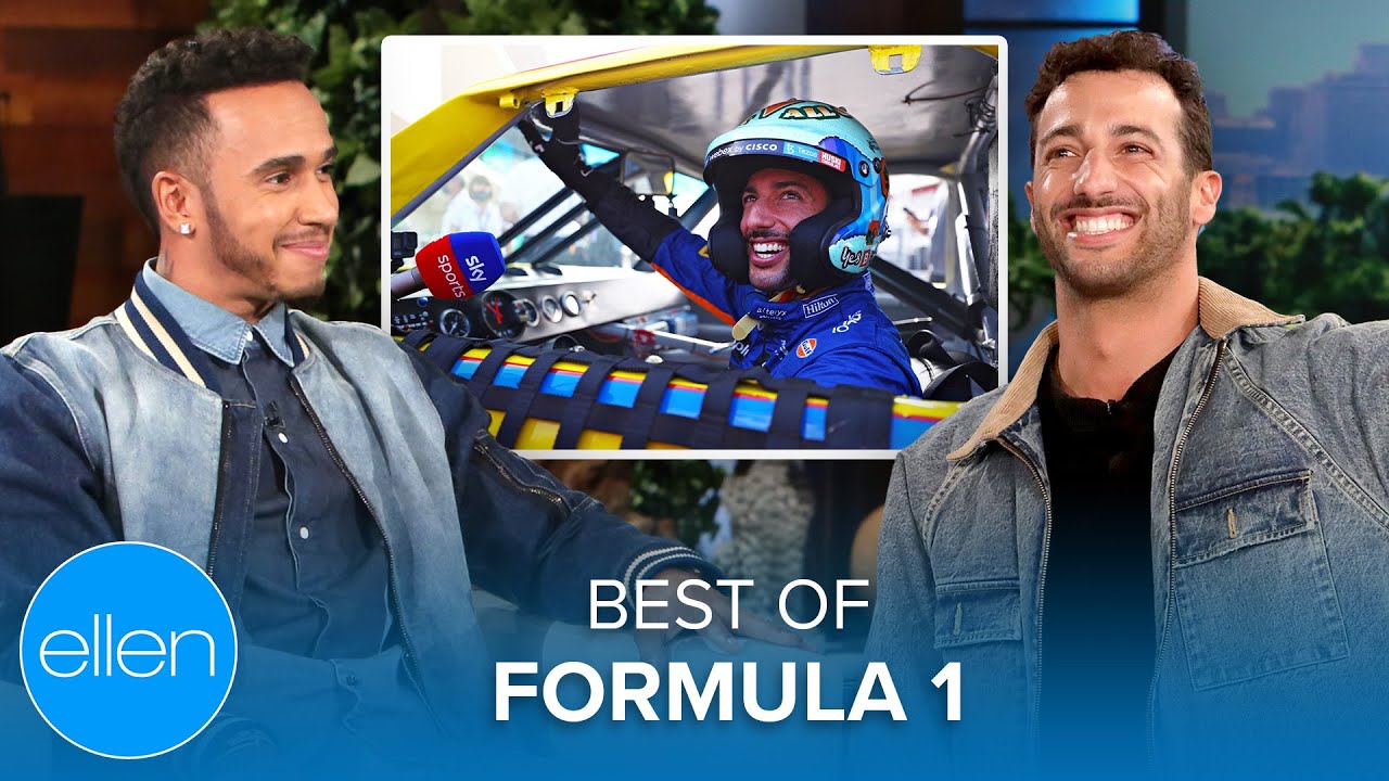 Best of Formula 1 Racers on the ‘Ellen’ Show - The Global Herald