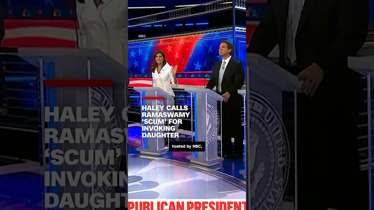 Haley calls Ramaswamy ‘scum’ for invoking daughter - The Global Herald