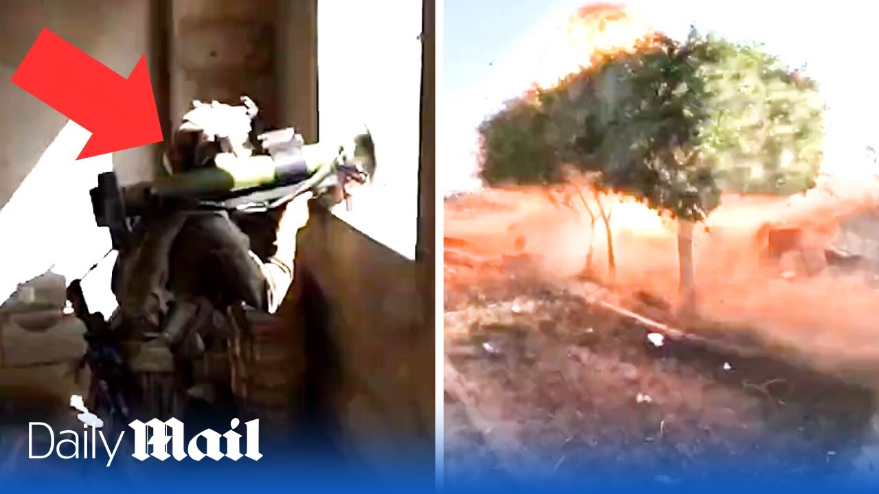 Israel paratroopers strike Hamas terrorist RPG team with rocket ...
