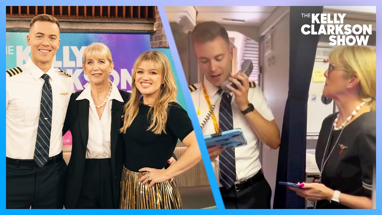 Pilot Surprises Mom Flight Attendant With Adorable Shoutout On First ...