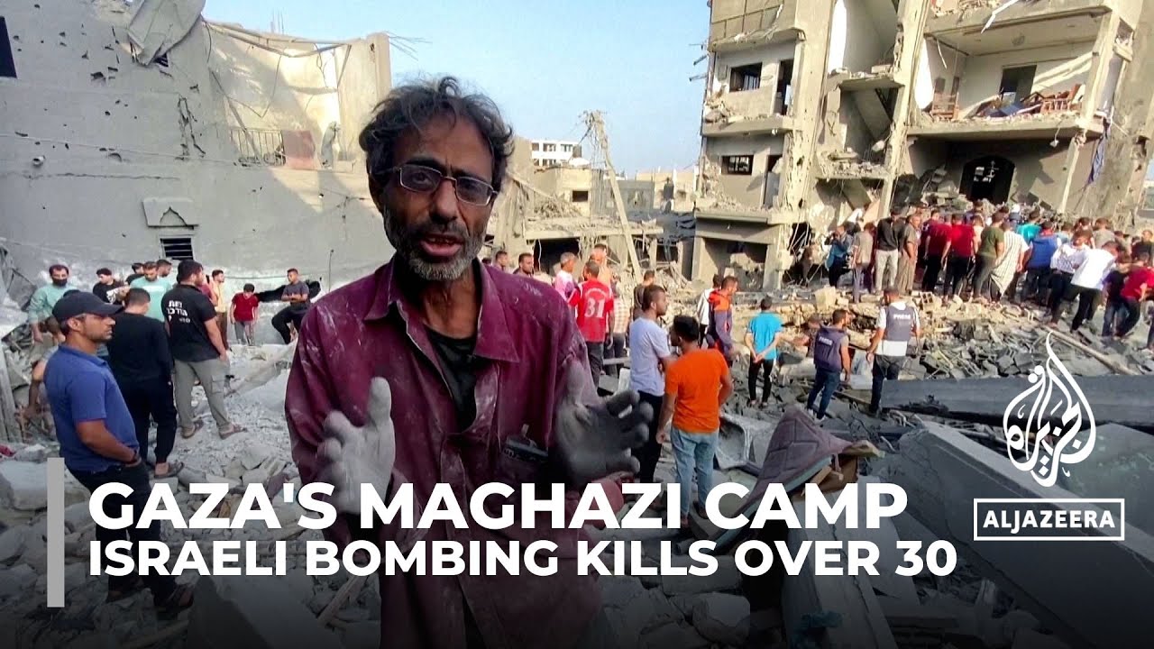 Israeli bombing kills over 30 in Gaza's Maghazi camp - The Global Herald