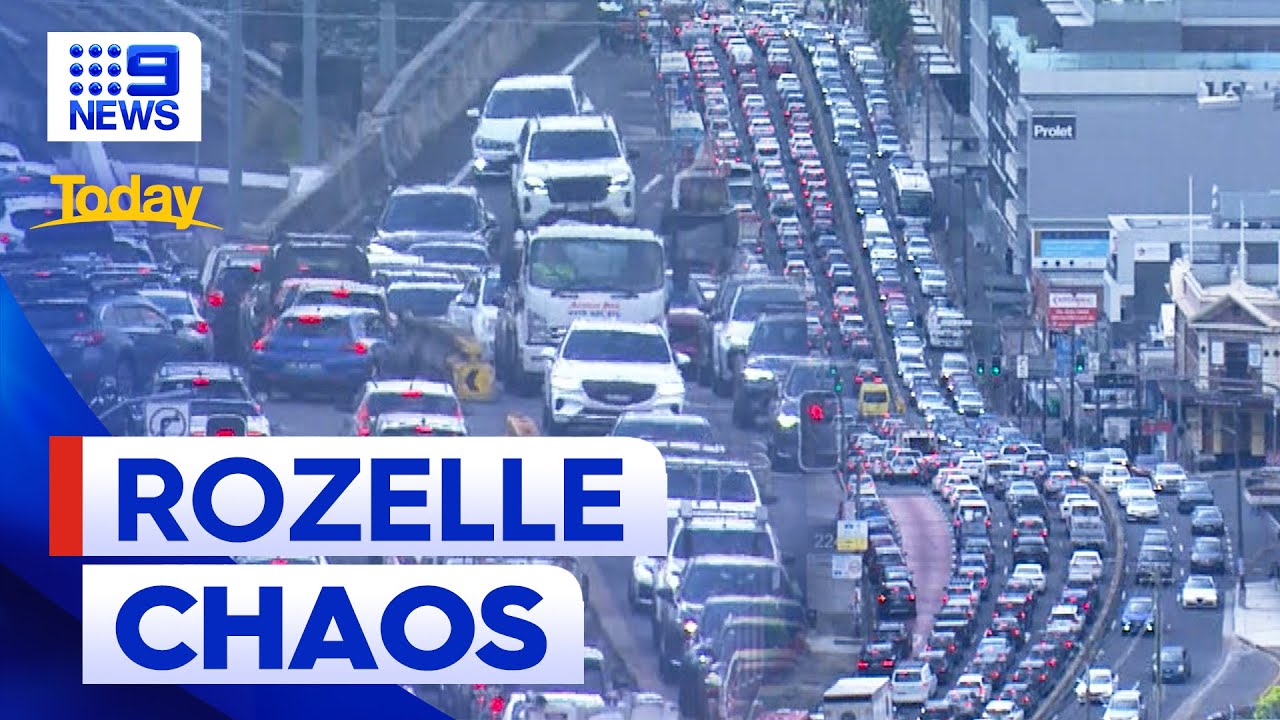 Rozelle Interchange to add road signs after traffic chaos | 9 News Australia - The Global Herald