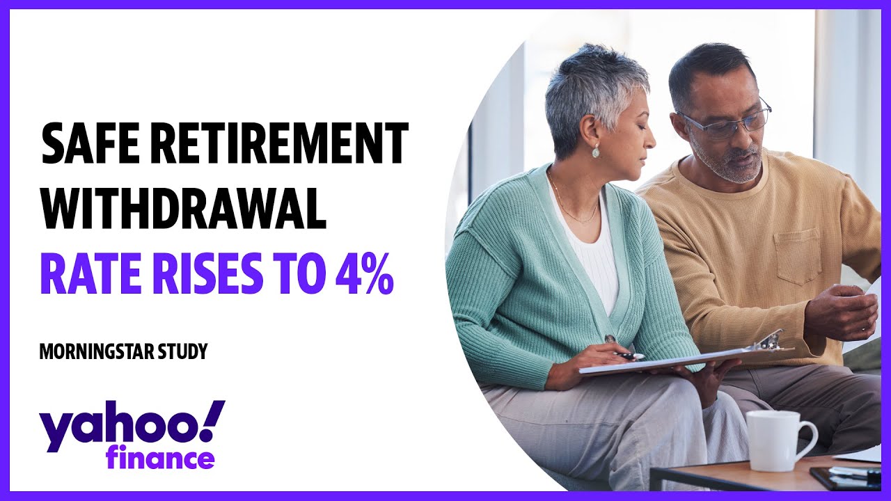 Safe retirement withdrawal rate rises to 4%: Morningstar study - The ...