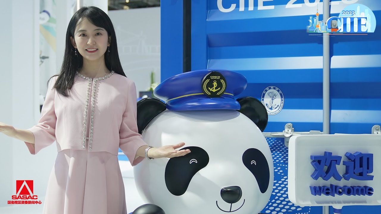 Live: 'Invisible' exhibits in the service trade section of 6th CIIE ...