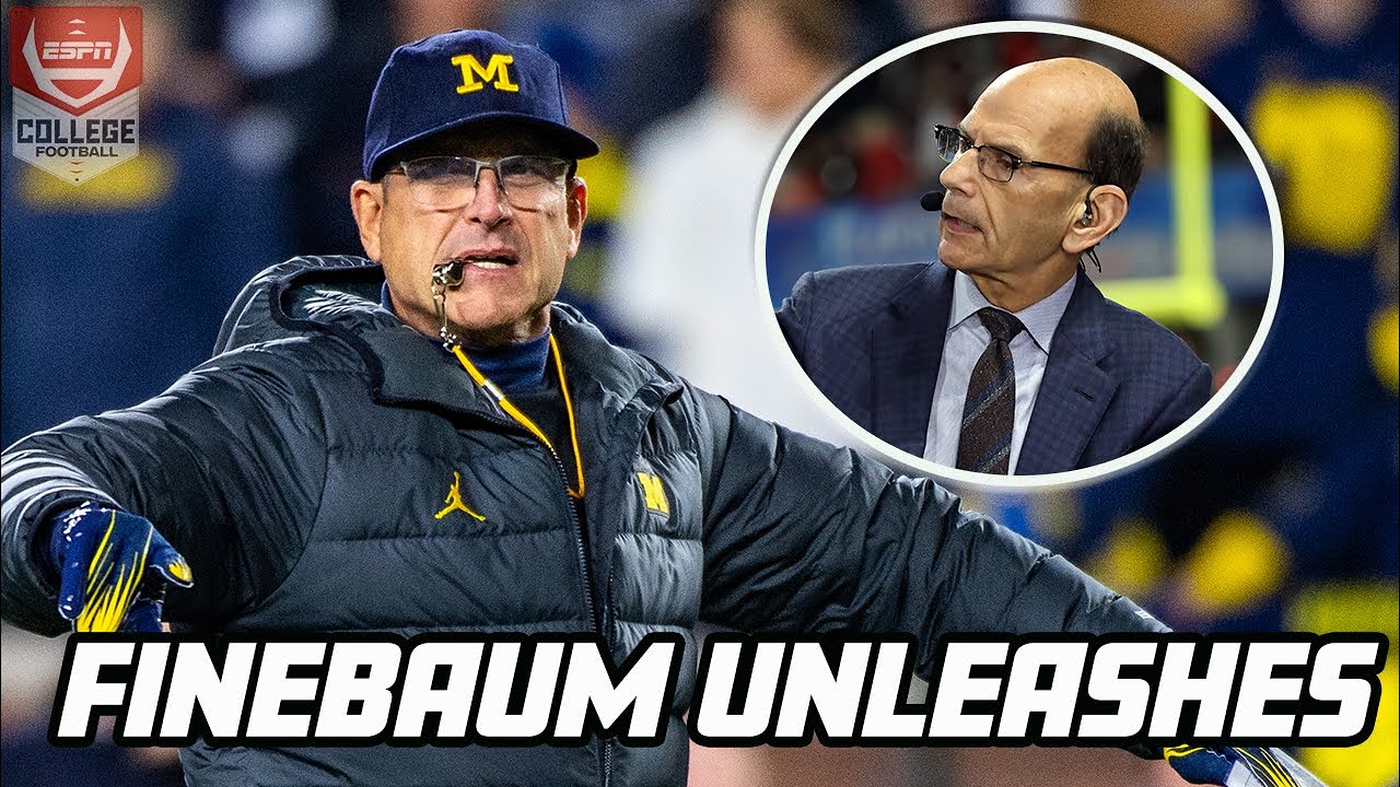 Michigan’s fanbase is an ANGRY MOB & have no reason to be! - Finebaum ...