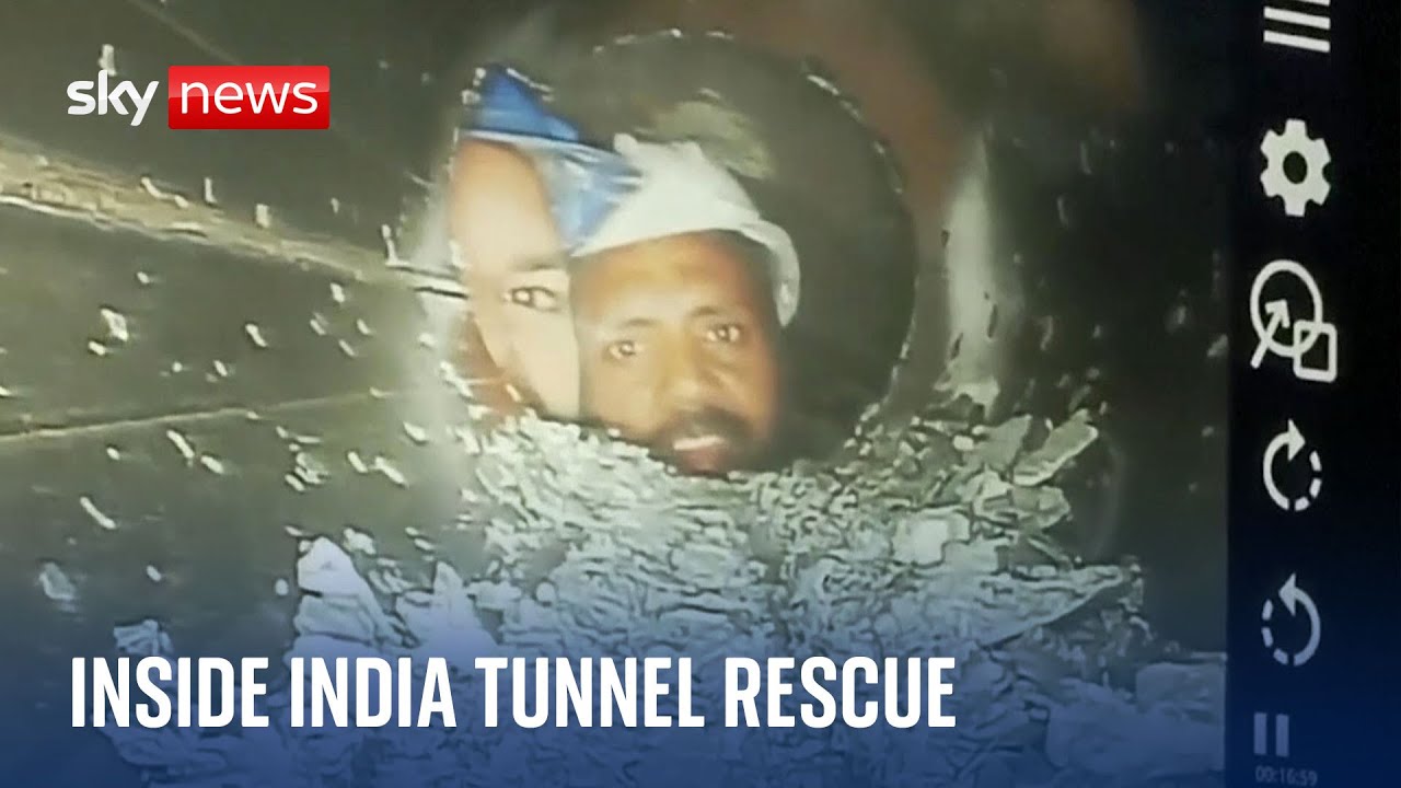 India tunnel: Inside the rescue of 41 workers trapped underground in ...