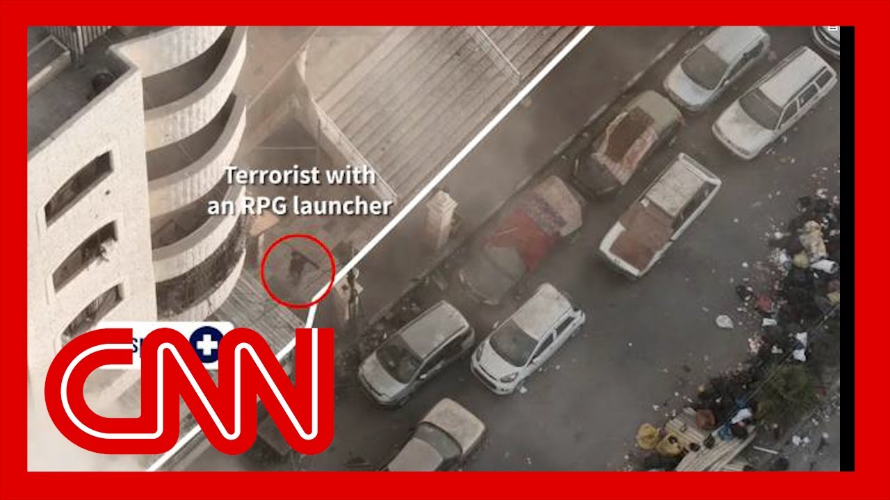 IDF says video shows Hamas fighter outside hospital with RPG launcher ...