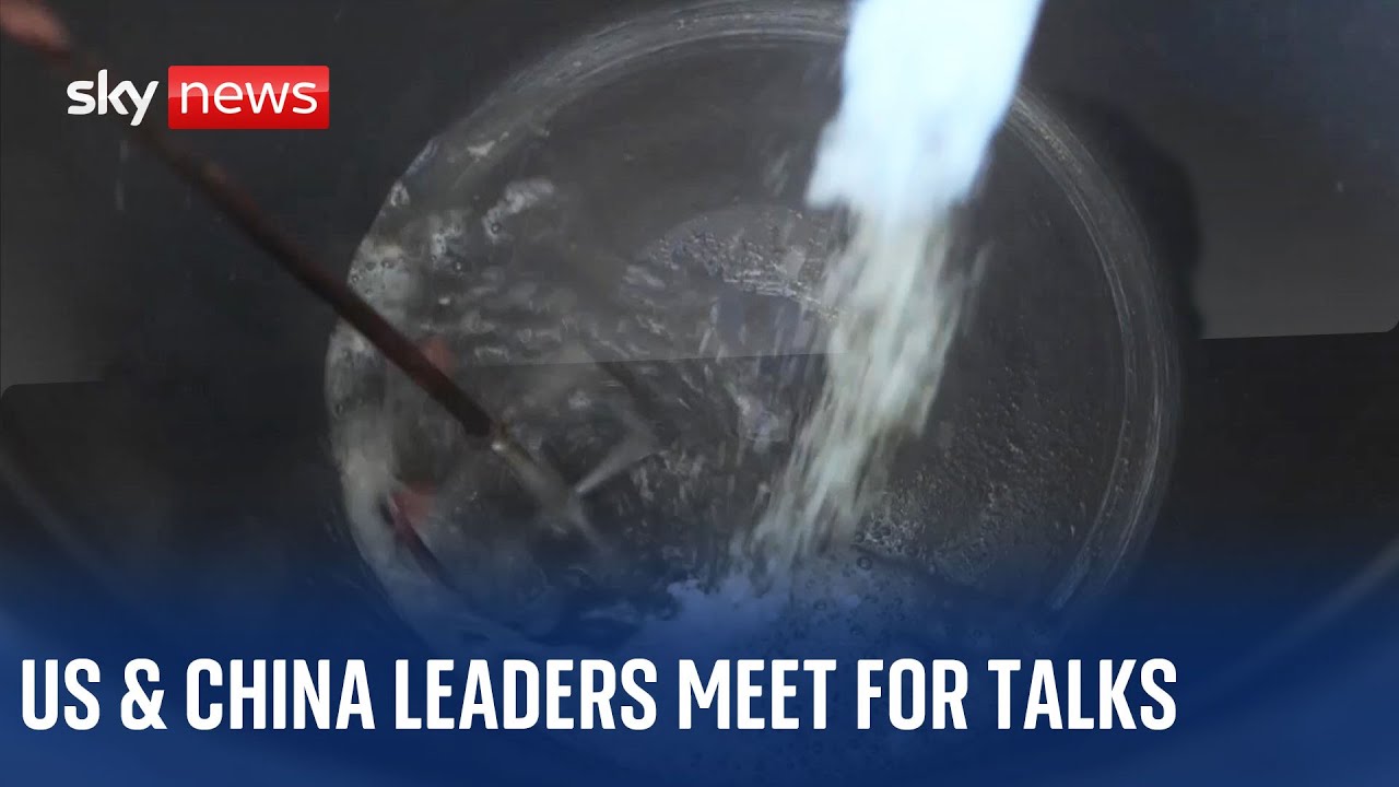 Summit: China and US leaders meet to discuss drugs and sanctions - The ...