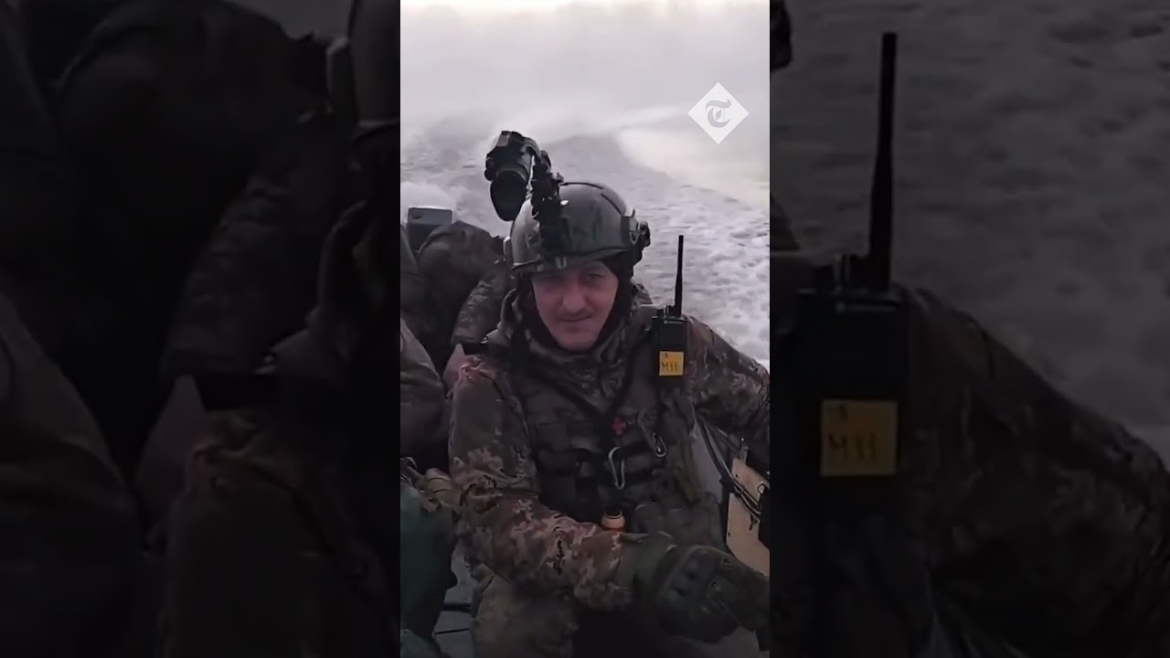 Ukrainian troops cross Dnipro river in dinghies - The Global Herald