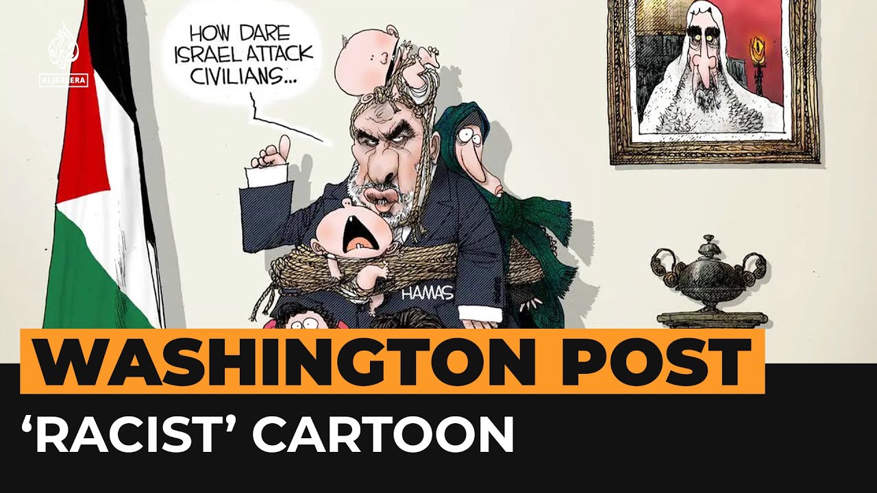 Washington Post cartoon on Gaza condemned as racist | Al Jazeera ...