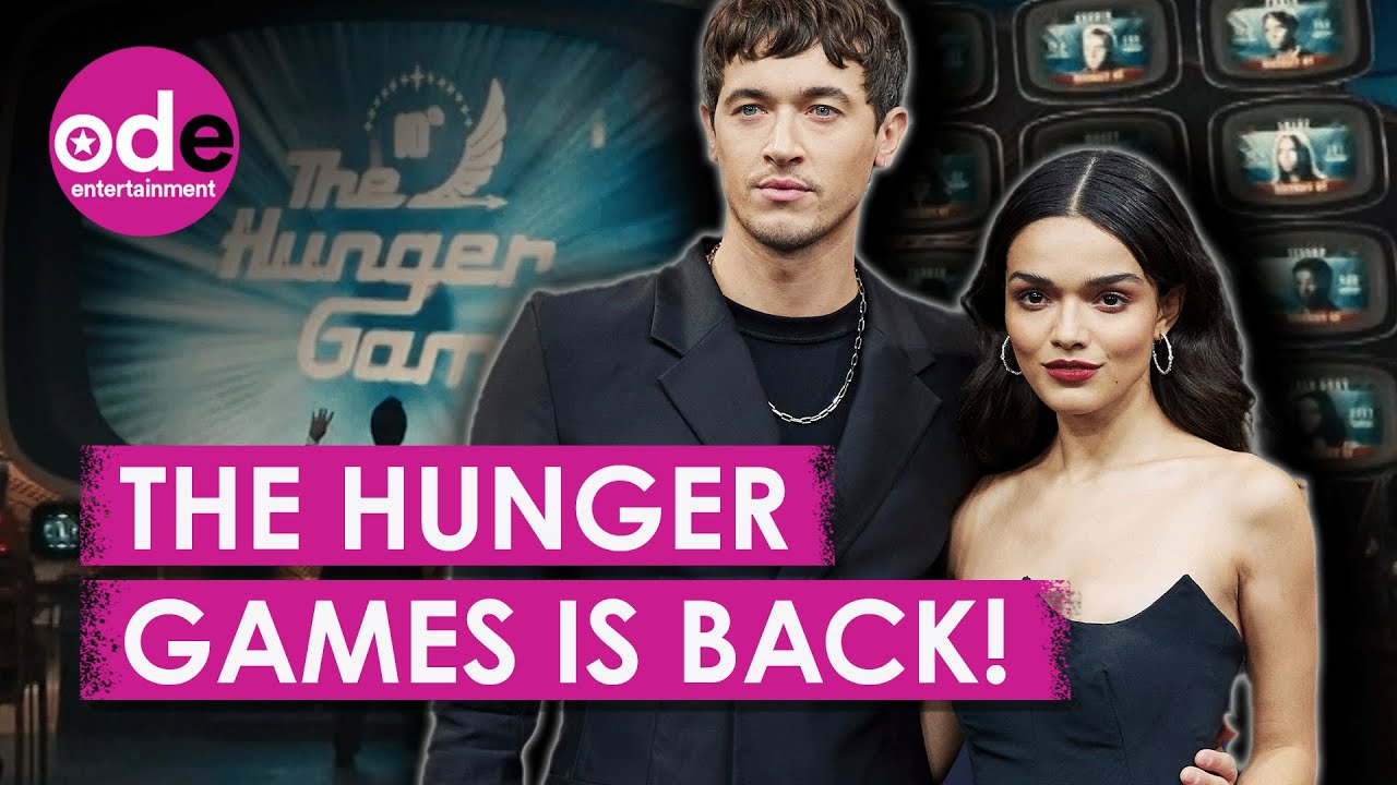 The Hunger Games Return: Rachel Zegler and Tom Blyth Red Carpet ...