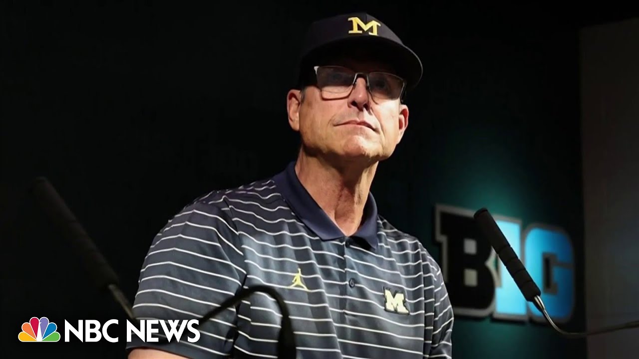 Michigan's head football coach sidelined over alleged sign-stealing ...