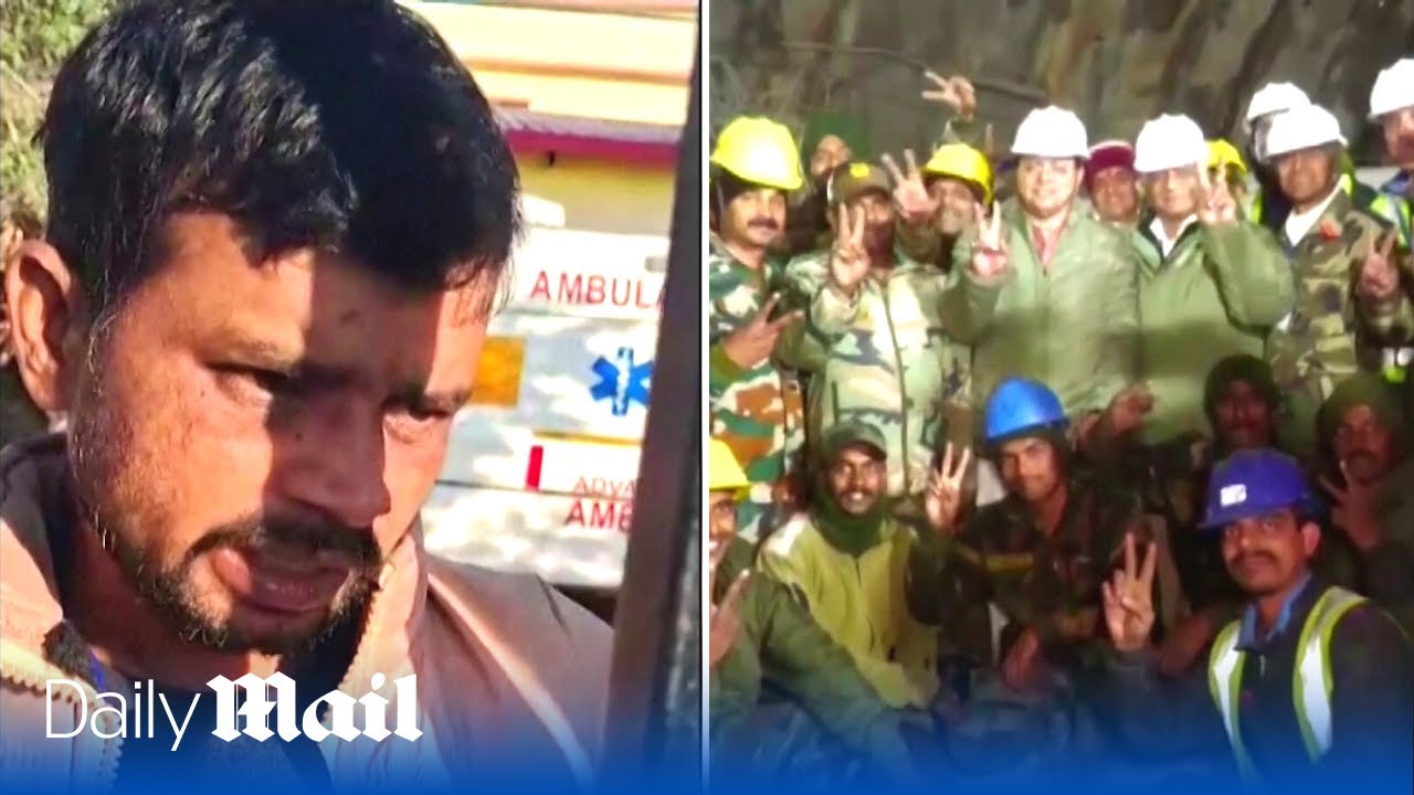 Indian workers recount the 17 days they were trapped under collapsed ...