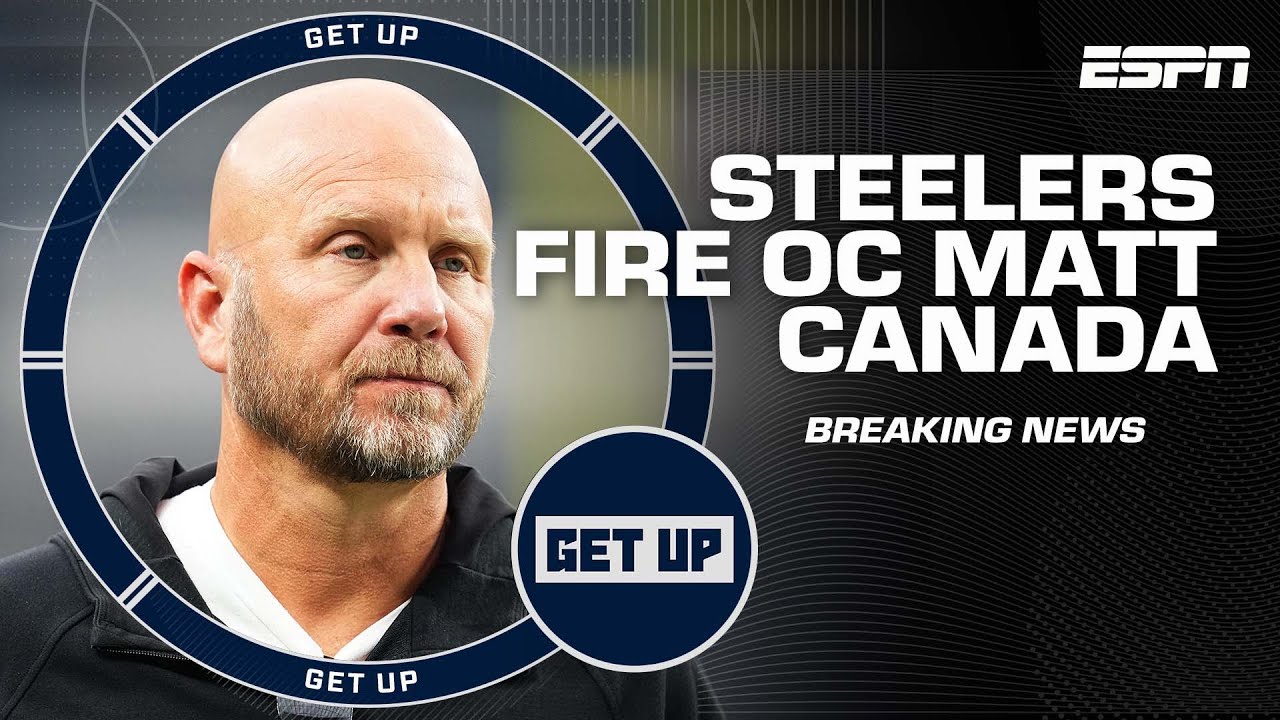 Steelers fire offensive coordinator Matt Canada | Get Up - The Global ...