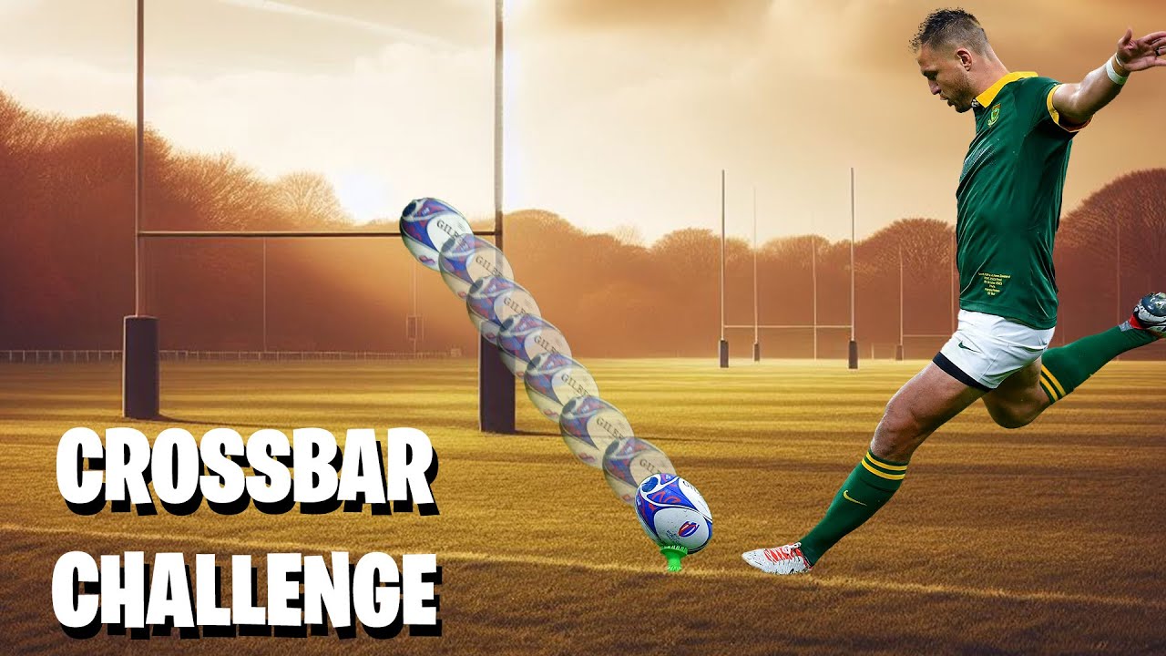 CROSSBAR CHALLENGE! | Every time someone hit the woodwork at Rugby ...