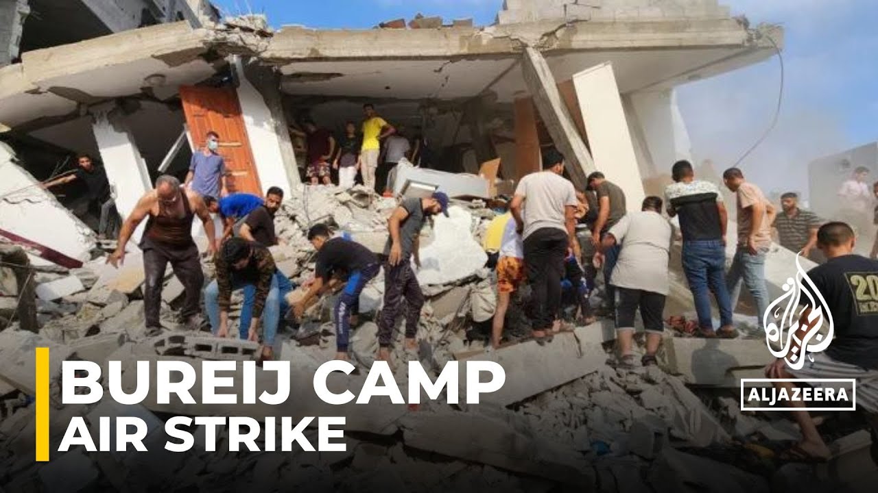 Gaza authorities say 15 killed in Israeli strike on Bureij refugee camp ...