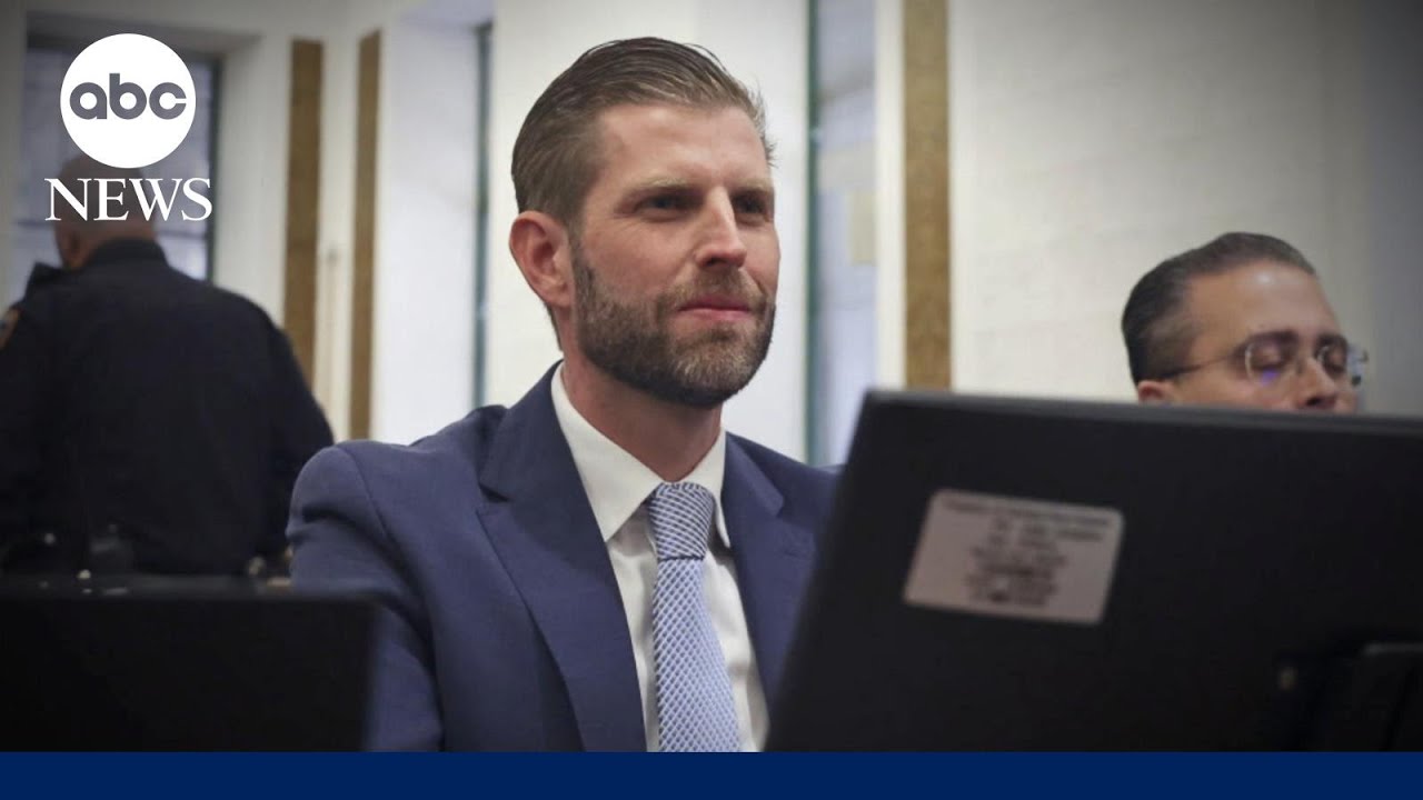 Eric Trump on the stand in civil fraud trial - The Global Herald