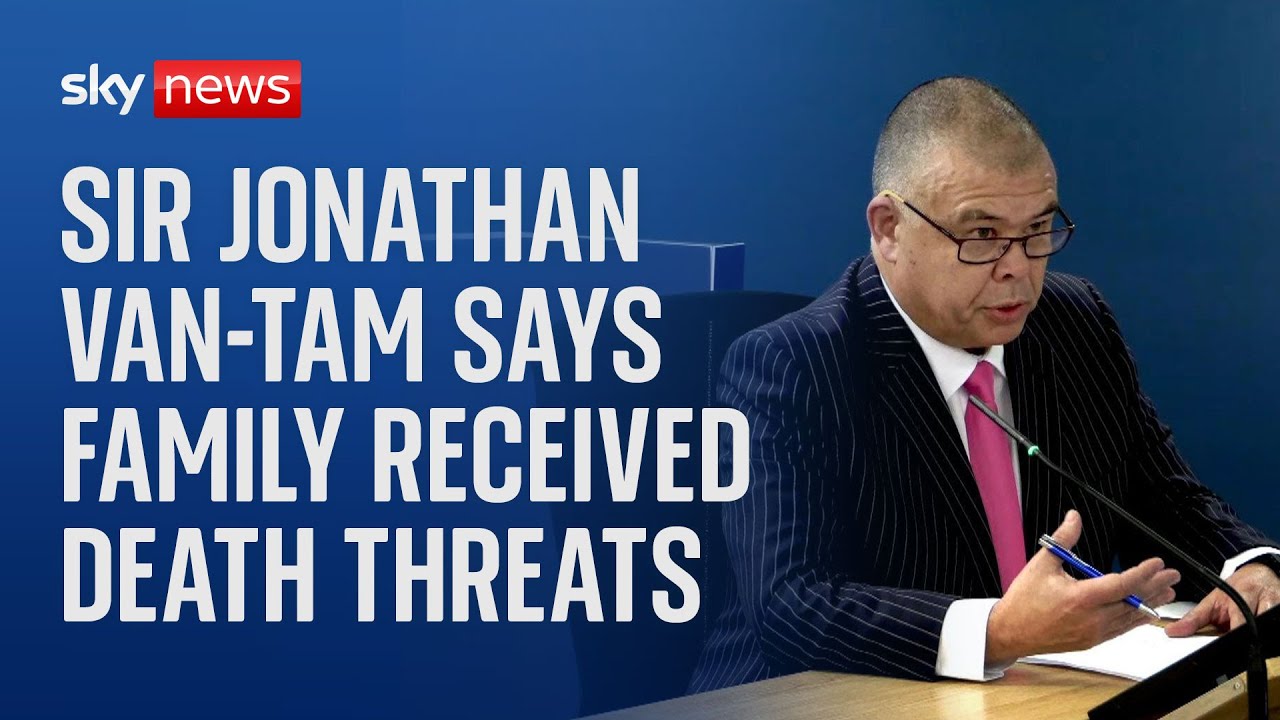 Covid inquiry: Professor Sir Jonathan Van-Tam says family received ...