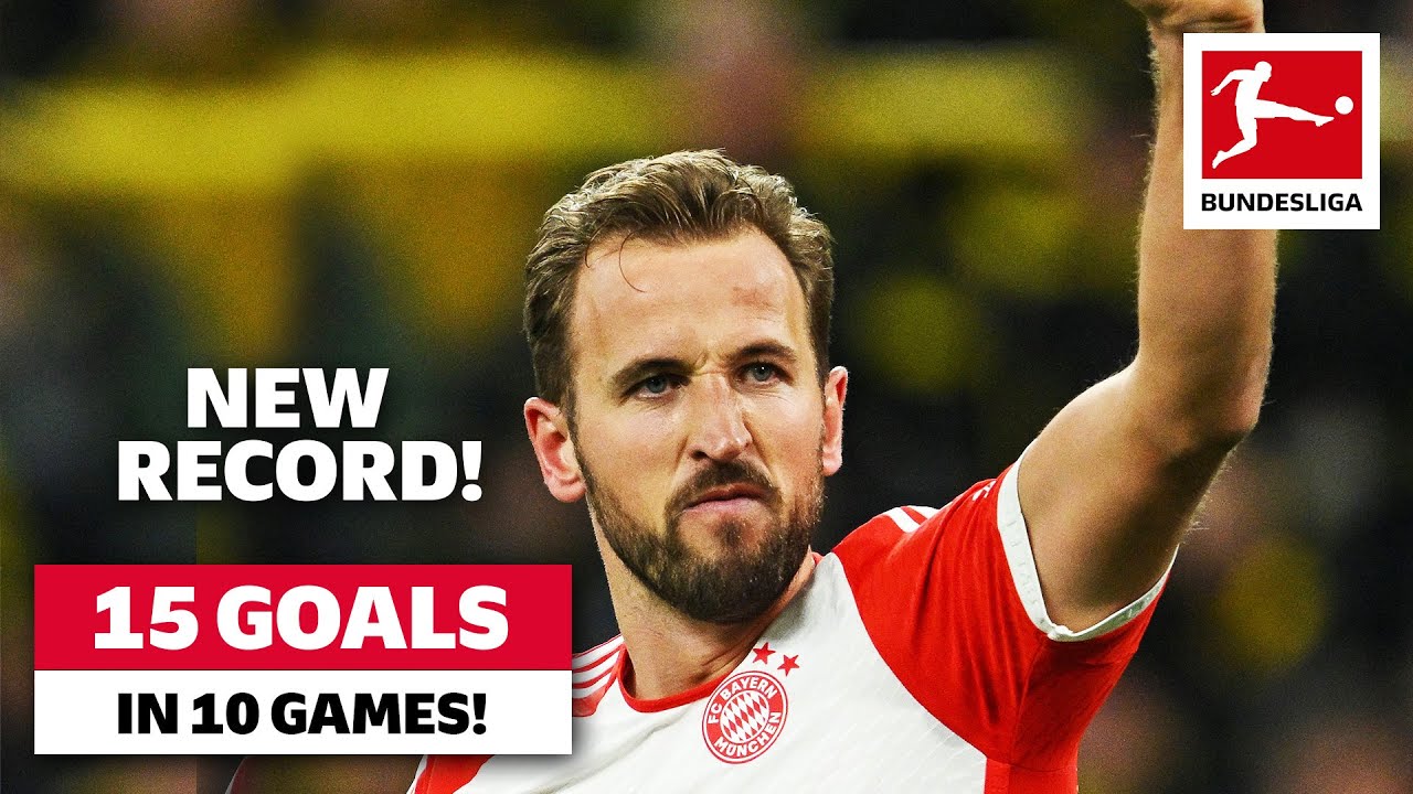 Record Breaker Harry Kane - 15 Goals In Just 10 Games! - The Global Herald