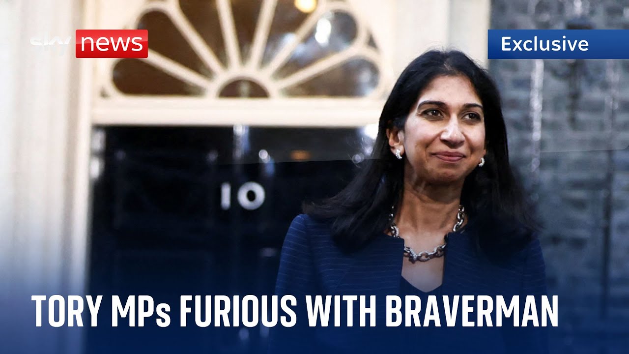 EXCLUSIVE: Tory MPs furious with Home Secretary Suella Braverman in ...