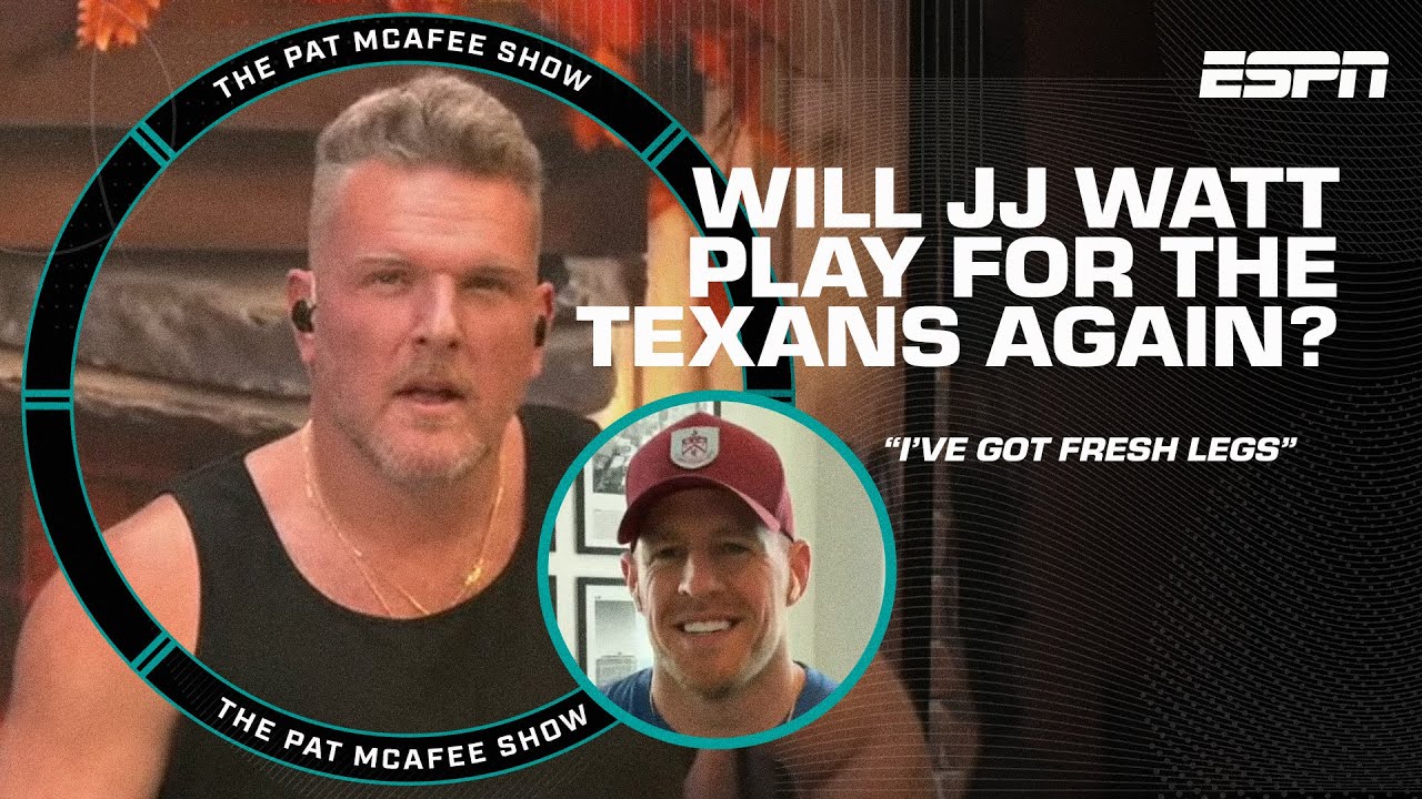 Will JJ Watt play for the Texans again?! Tells McAfee 'I'VE GOT FRESH ...