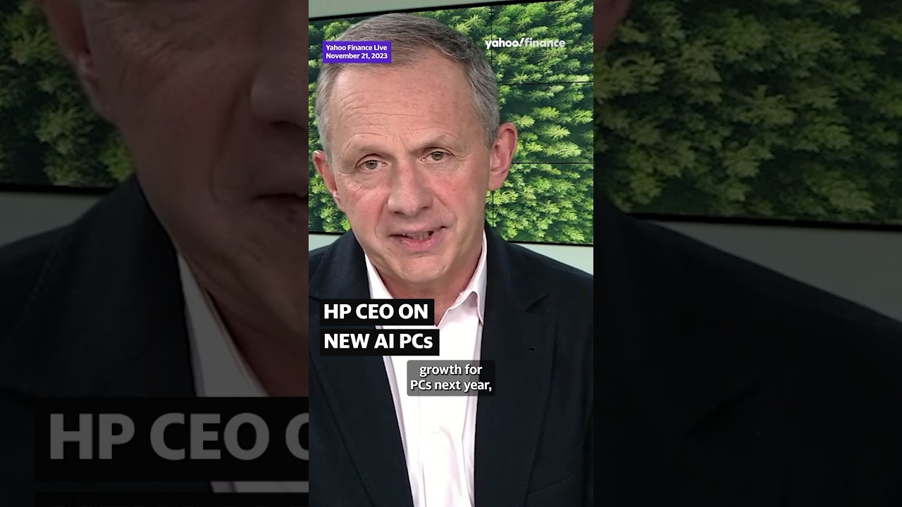 HP CEO teases 2024 release of AI PCs #shorts - The Global Herald