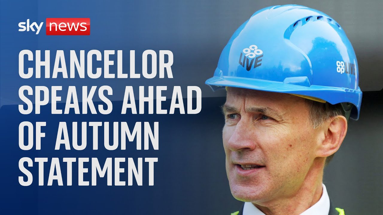 Watch live: Jeremy Hunt speaks at the CBI conference ahead of autumn ...