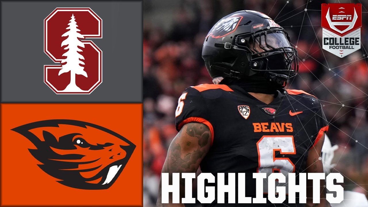 Stanford Cardinal vs. Oregon State Beavers | Full Game Highlights - The ...