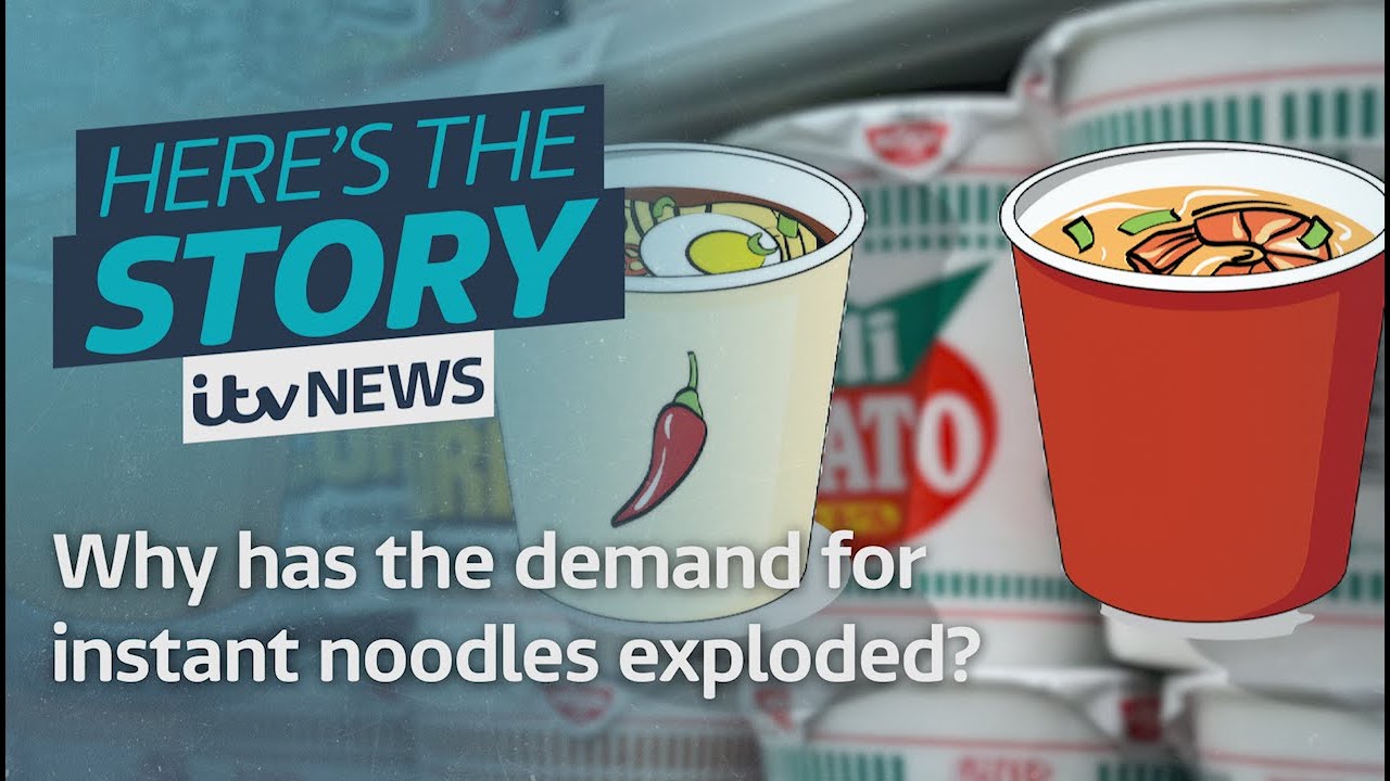 Why has the demand for instant noodles exploded? | ITV News - The ...