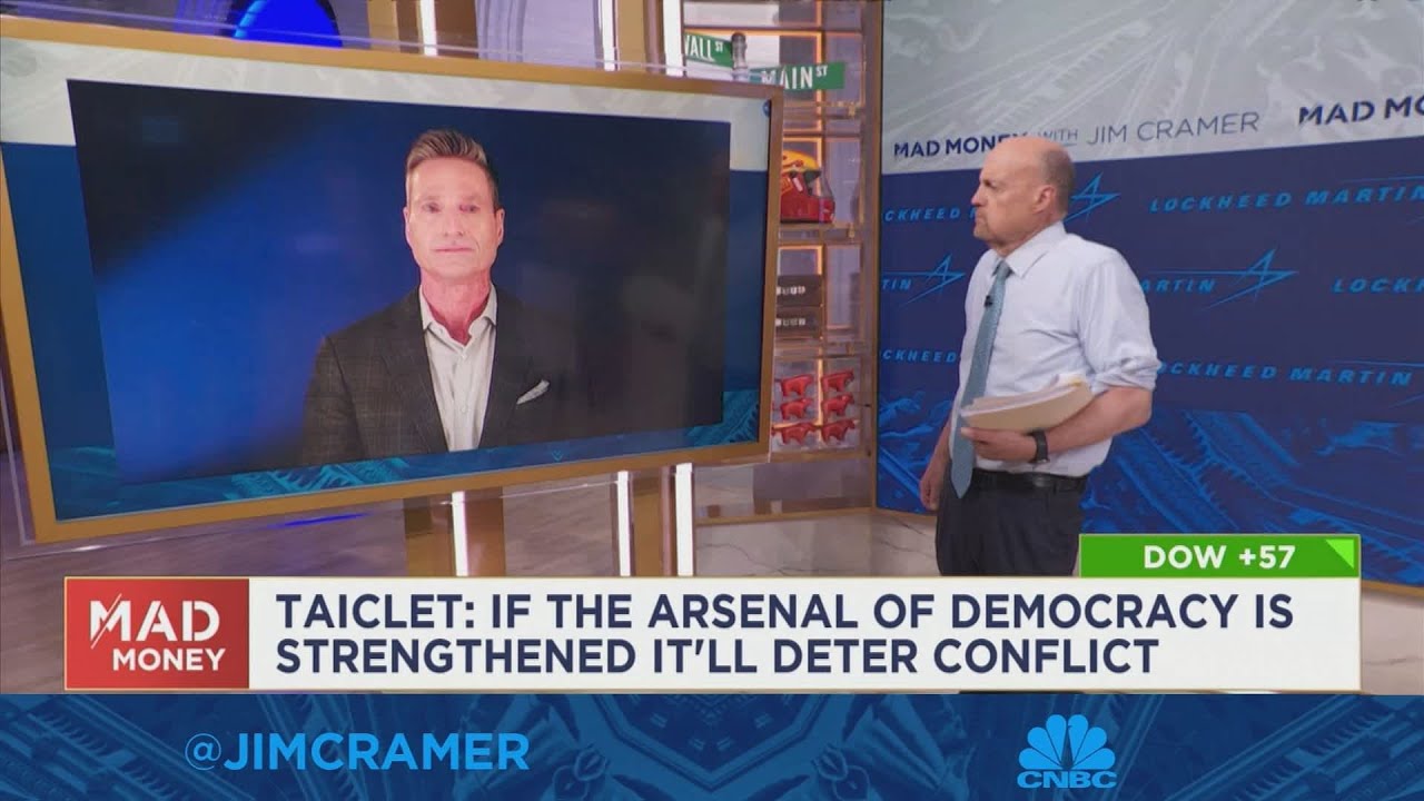 Lockheed Martin CEO Jim Taiclet goes one-on-one with Jim Cramer - The ...