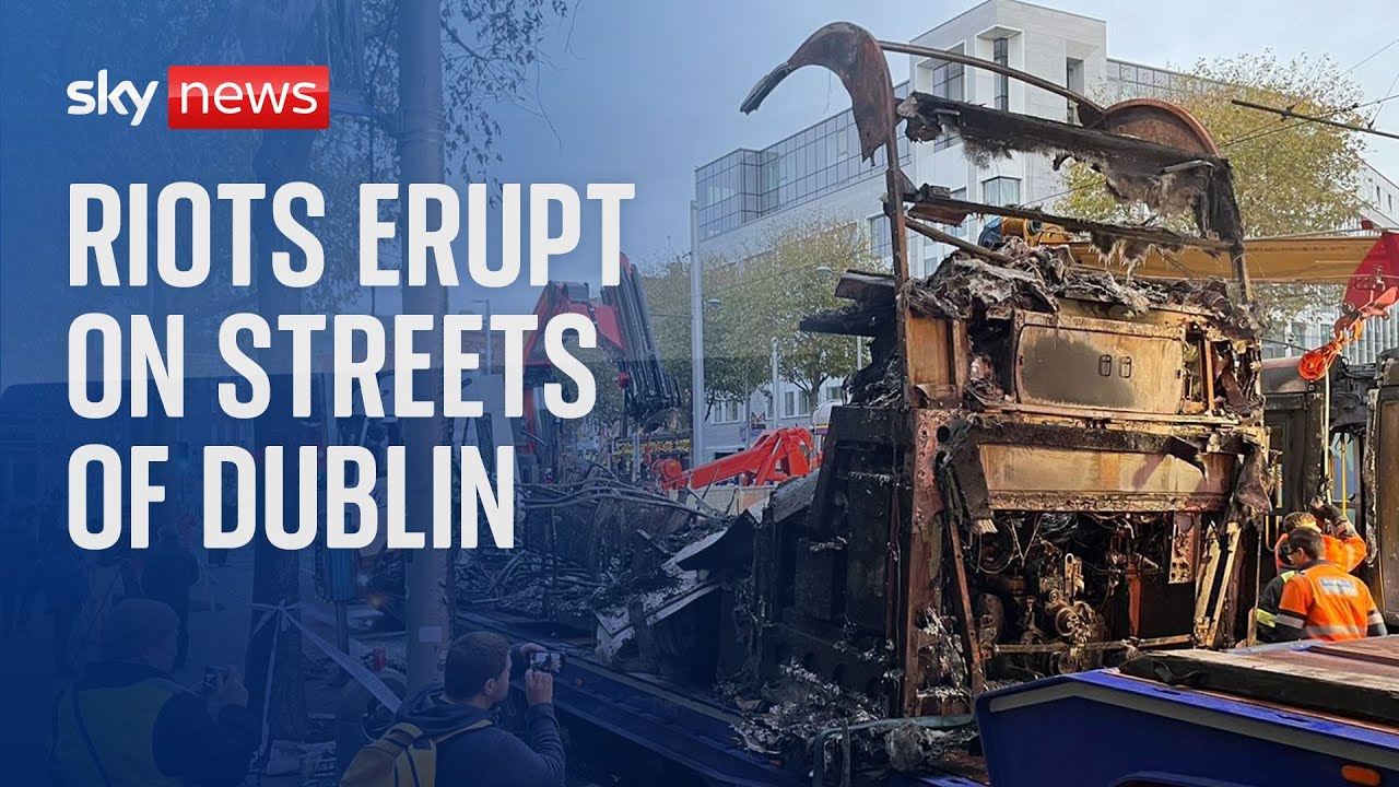 Dublin riots: Dozens arrested during violent protests following ...