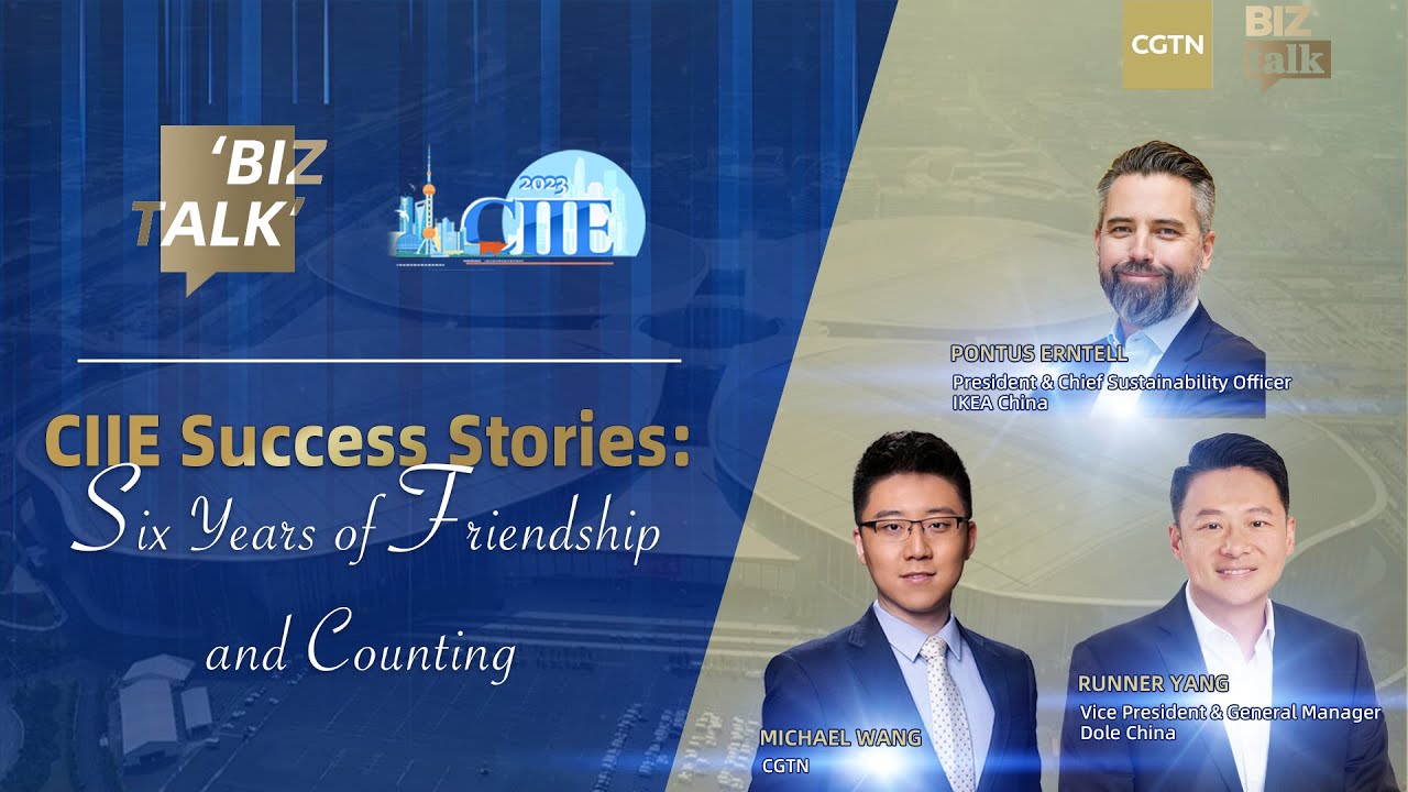 Live: CIIE Success Stories: Six Years of Friendship and Counting - The ...