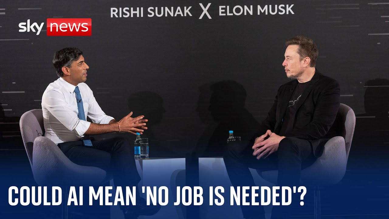 AI: A future where 'no job is needed' - Elon Musk speaks to Rishi Sunak ...
