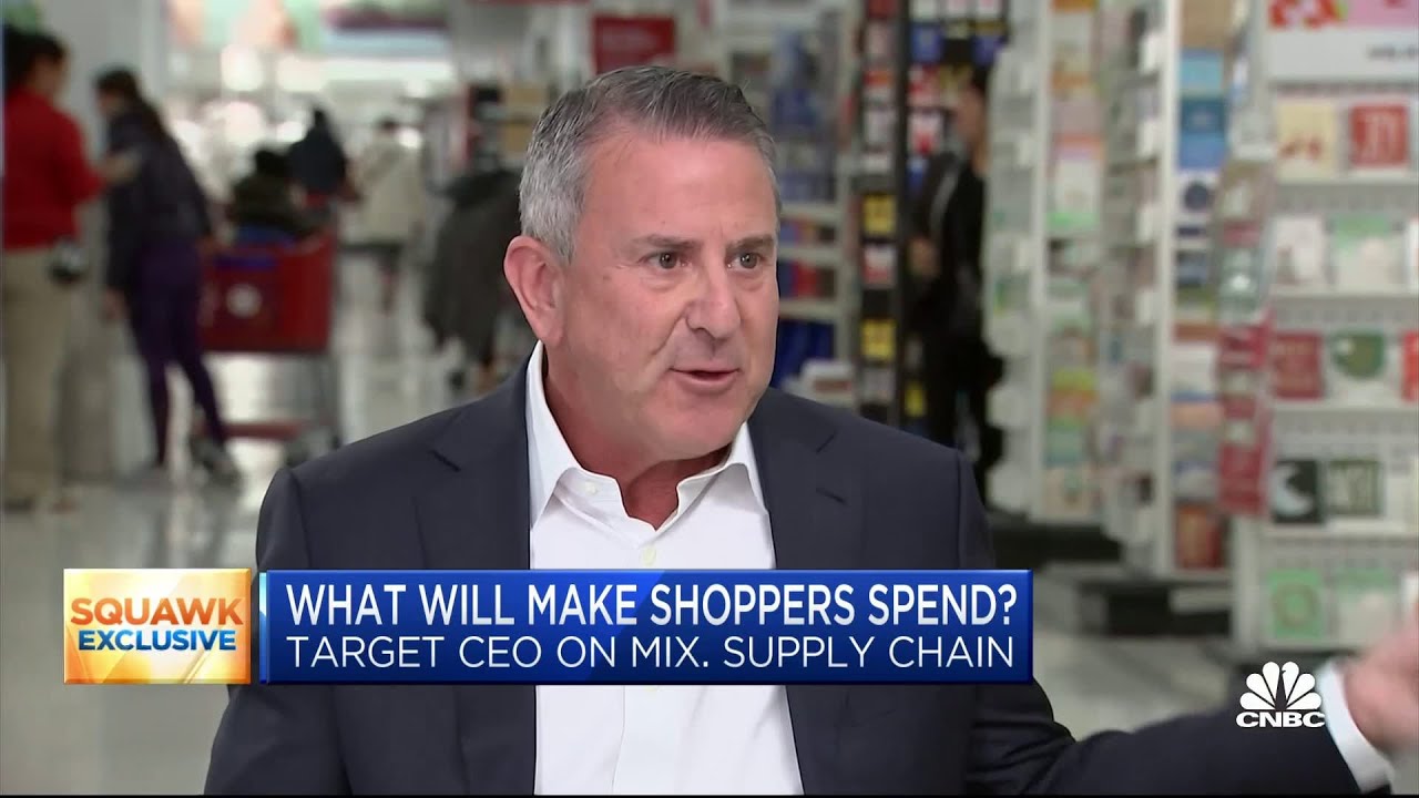 Target CEO Brian Cornell: Shoppers are pulling back, even on groceries ...