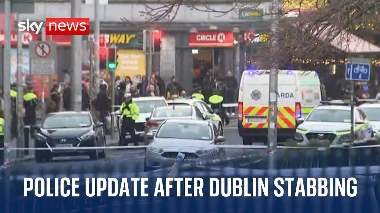 Watch live: Police news conference after Dublin stabbing leaves three ...