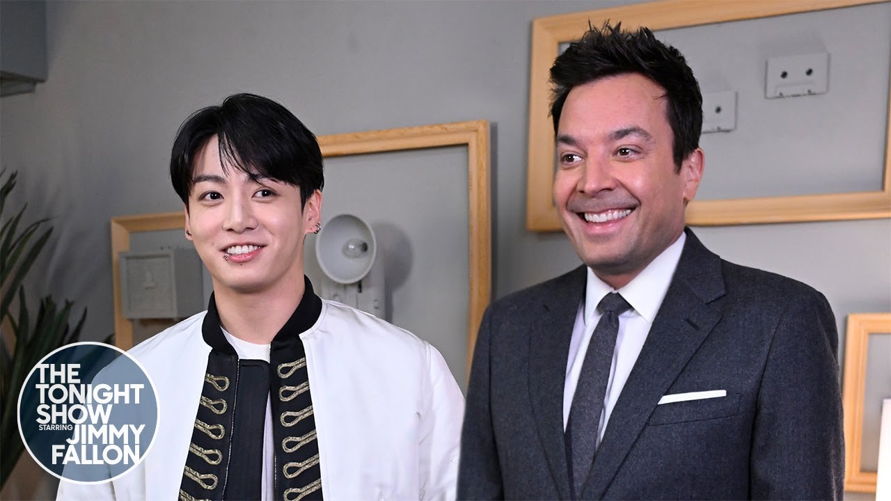 Jung Kook Tells Jimmy to Stay Golden | The Tonight Show Starring Jimmy ...