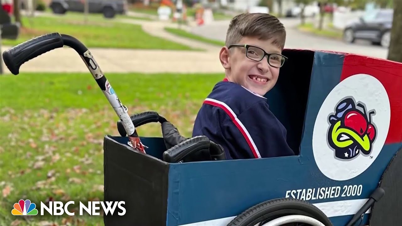Ohio boy wins Halloween with creative Zamboni costume - The Global Herald