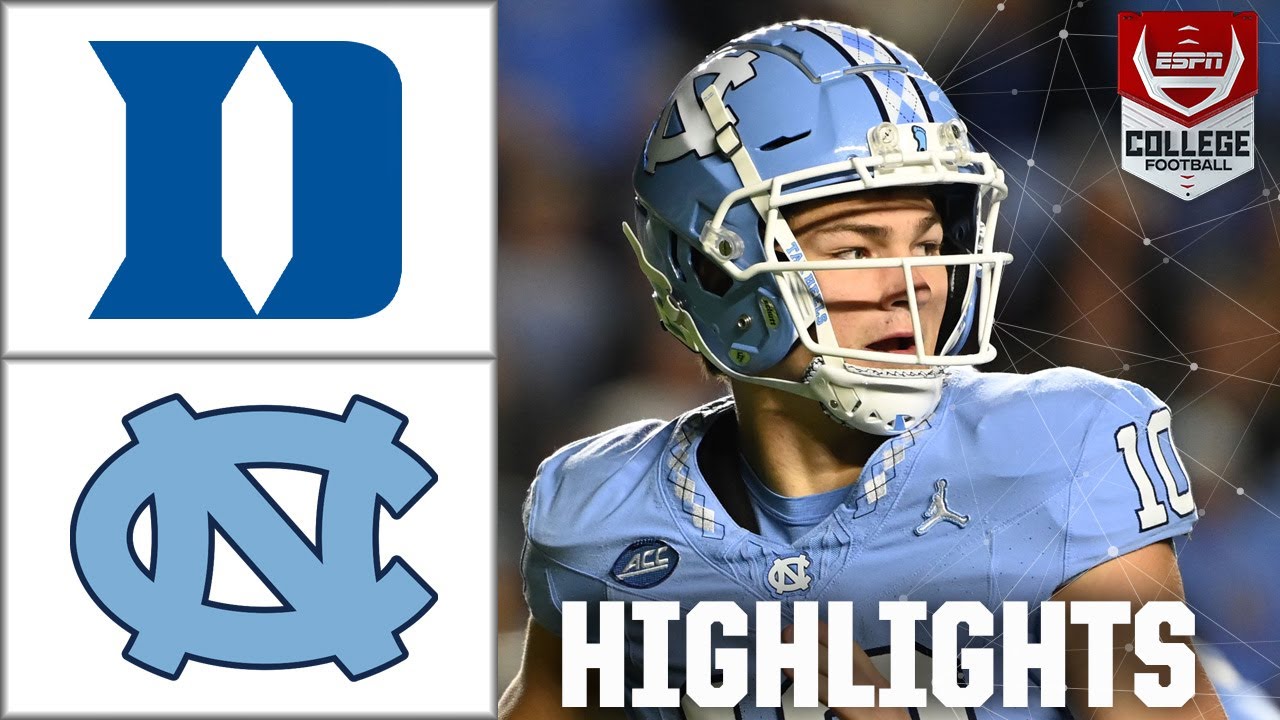 Duke Blue Devils vs. North Carolina Tar Heels | Full Game Highlights ...